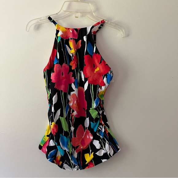 Anne Cole | Swim | Anne Cole High Neck Tankini Swim Top S | Poshmark